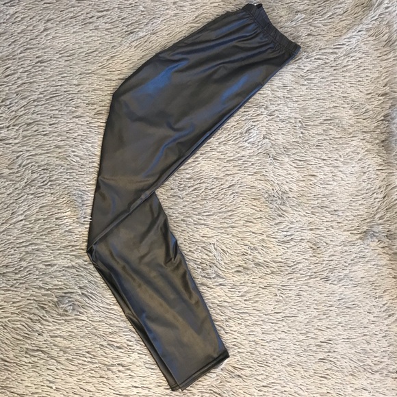 Boohoo | Pants & Jumpsuits | Boohoo Leather Leggings Nwt | Poshmark